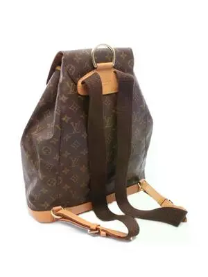 LOUIS VUITTON 2000 Gm Montsouris Monogram Backpack - Brown