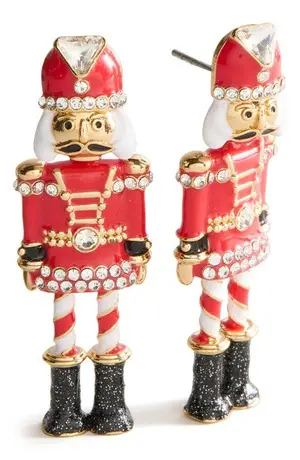 Baublebar Marching On Nutcracker Drop Earrings - Multi