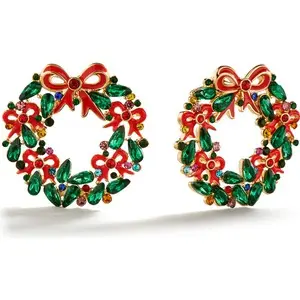 Baublebar Fresh Cut Wreath Post Earrings