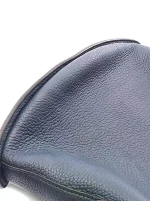 Delvaux 2010s Pin Swing Leather Shoulder Bag
