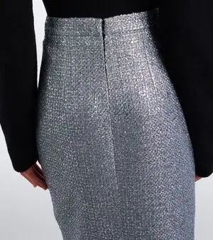 EMILIA WICKSTEAD Lorelei Tweed Pencil Skirt