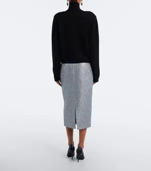 EMILIA WICKSTEAD Lorelei Tweed Pencil Skirt