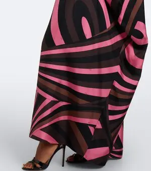 Emilio Pucci Iride Silk Twill Kaftan