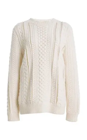 GABRIELA HEARST Westal Wool-cashmere Fisherman Sweater
