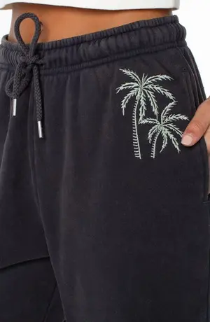 Roxy Maile Elastic Waist Sweatpants - Phantom