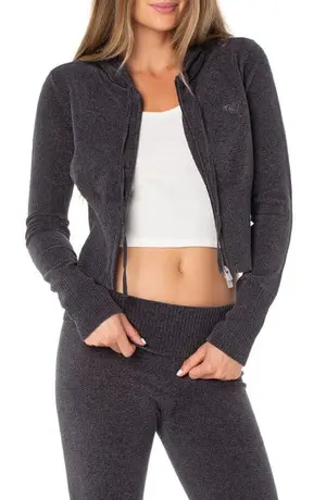 Roxy Double Daze 2 Full Zip Hoodie - Phantom