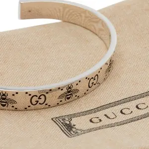 Gucci Bee Motif Bangle Bracelet