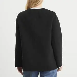 RÓHE Mandarin Double-faced Wool Jacket