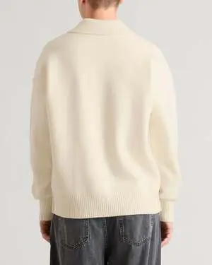 AMI Paris Contrasted Adc Polo