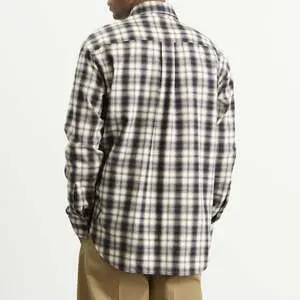 Balenciaga Regular Fit Check Flannel Shirt