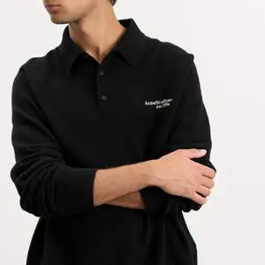 Acne Studios Kluxey Light Richard Yak Polo Jumper