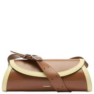 JIL SANDER Cannolo Handbag - Tan