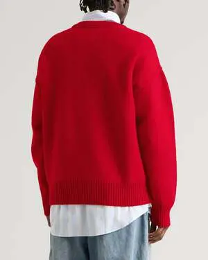 AMI Paris Crewneck Contrasted Adc Jumper