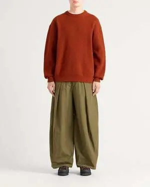 FRIZMWORKS Patch Round Pullover Knit
