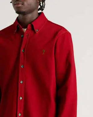 AMI Paris Cotton Button Down Adc Shirt