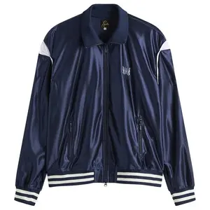 Needles Sateen Track Jacket - Navy