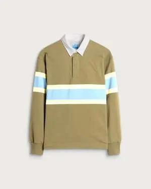 Gramicci Langdon Rugby Shirt - Winter Olive