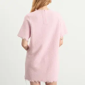 JIL SANDER Textured T-shirt Dress