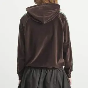 Needles Track Hoodie - Brown