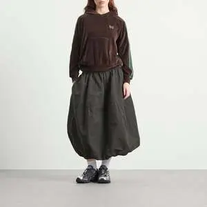 Needles Track Hoodie - Brown