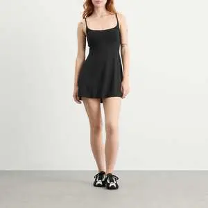 SKIMS Smooth Lounge Strap Mini Dress