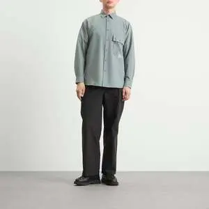 AND WANDER Dry Breathable Shirt - Blue Grey