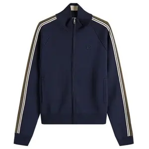 WALES BONNER Tide Track Top - Navy
