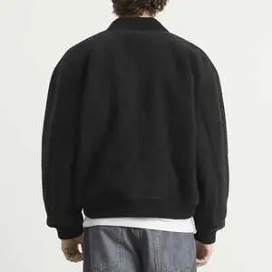 Studio Nicholson Shearling Leather Bomber Jacket