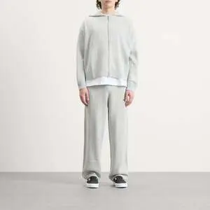 MKI MIYUKI ZOKU Mohair Blend Knit Wide Leg Joggers