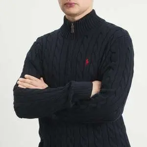 Polo Ralph Lauren Cable Knit Half Zip Jumper
