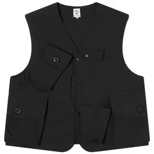 SOUTH2 WEST8 Tenkara Nylon Vest Jacket - Black
