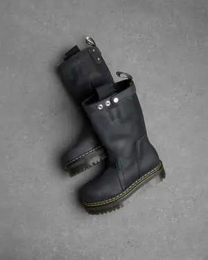 Rick Owens X Dr. Martens Quad Sole Pull On Boot