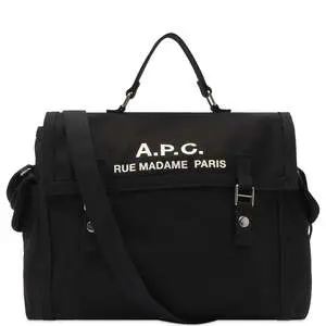 A.p.c. Recuperation 2 Way Tote Bag - Black
