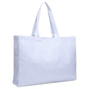 A.p.c. Striped Poplin Diane Shopping Tote