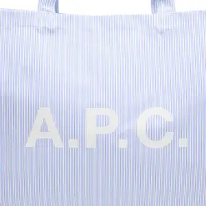 A.p.c. Striped Poplin Diane Shopping Tote