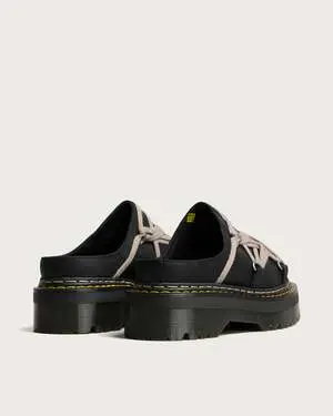 Rick Owens X Dr. Martens Quad Sole Megalace Mule