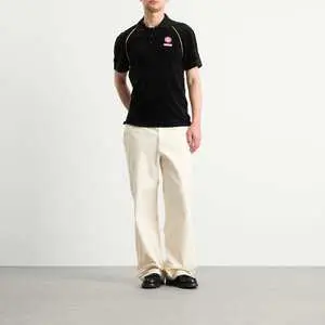 Casablanca Rib Velour Raglan Polo