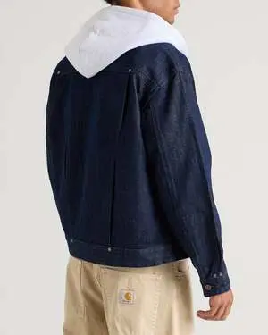 DIME Pleated Denim Jacket