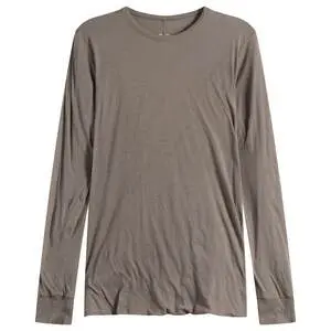 Rick Owens Double Layer Long Sleeve T-shirt - Dust