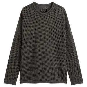 MERELY MADE Netting Sweater - Black