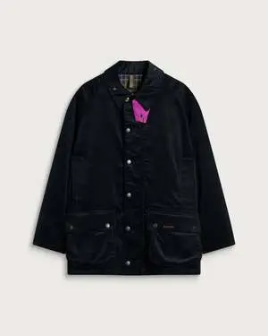 Barbour X Paul Smith Cord Beaufort Casual Jacket - Dark Navy