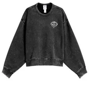 Adidas Buffy Crew Sweatshirt - Black