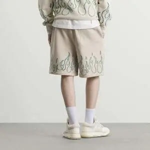 Amiri Ma Quad Flames Sweatshort