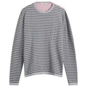 Gimaguas Pablo Stripes Jumper - Grey/pink