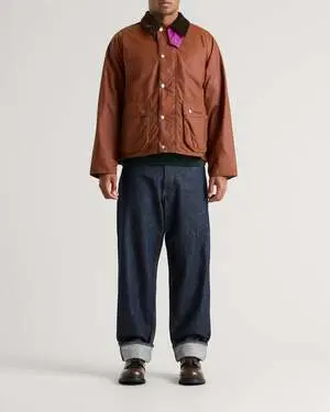 Barbour X Paul Smith Key Transport Wax Jacket