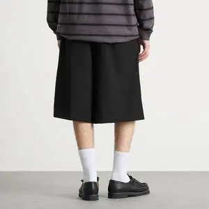 Comme Des Garçons Wool Shorts
