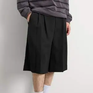 Comme Des Garçons Wool Shorts