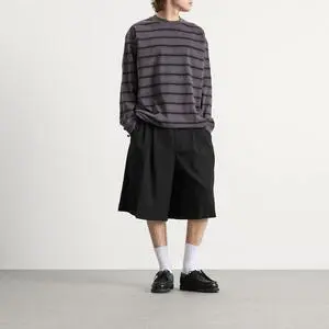 Comme Des Garçons Wool Shorts