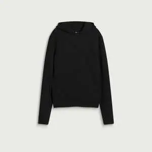 Rick Owens Hooded Jumper - Black