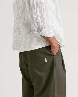 PORTER JAMES Double Pleated Shorts